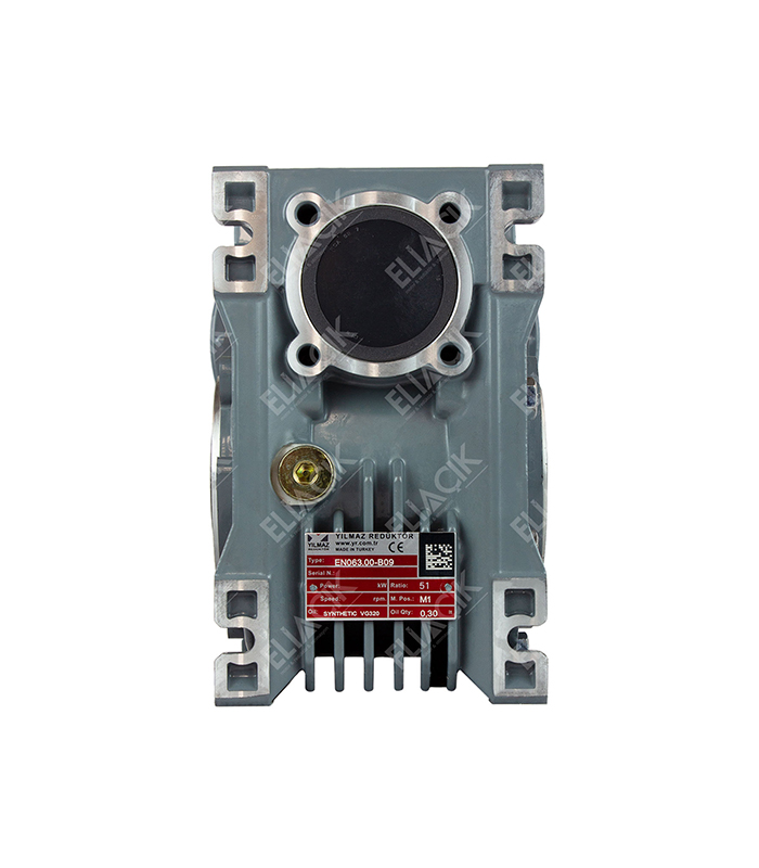 EN063.00-B09-İ.51 E Serisi Sonsuz Tip Delik Milli Redüktör - Eliaçık ...